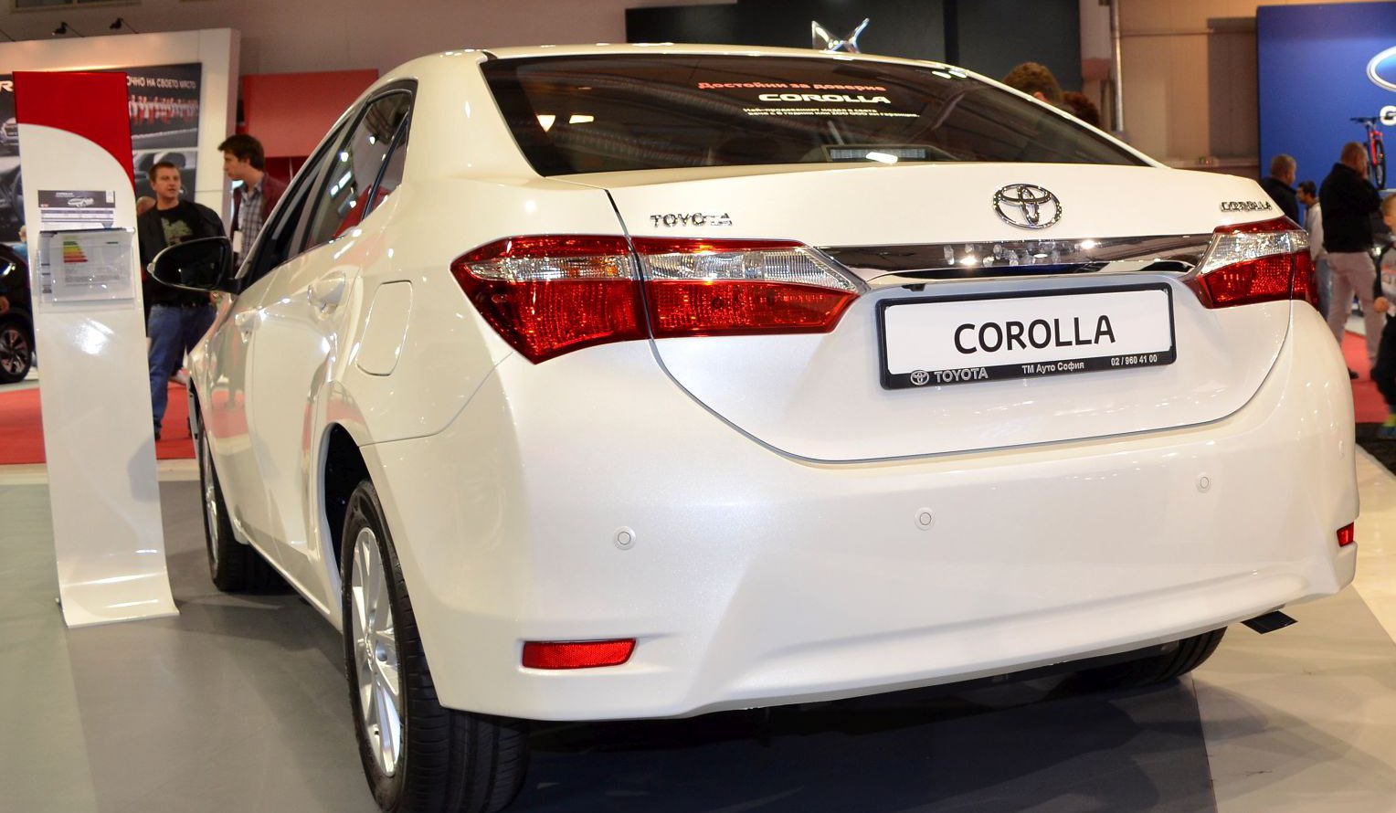 Toyota Corolla technical specifications and fuel economy